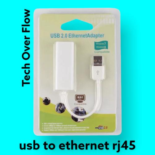 Jual usb lan adaptor / usb to ethernet rj45 / Tech Over Flow - Jakarta ...