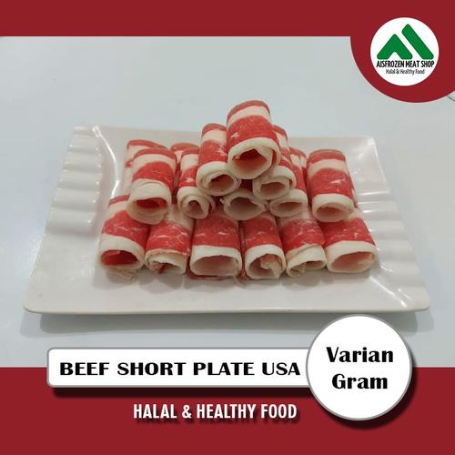 Jual Daging Sapi Slice Yoshinoya | Short Plate US | Beef Shabu & Grill ...