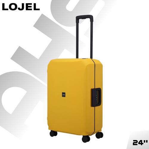 Jual koper 24 inch Lojel Voja Warna Kuning Original - Hitam, 24 inch ...