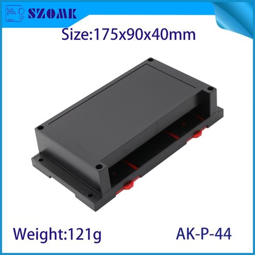 Jual 175x90x40mm Kotak PLC Box Case Din Rail Enclosure 1 Side Terminal ...