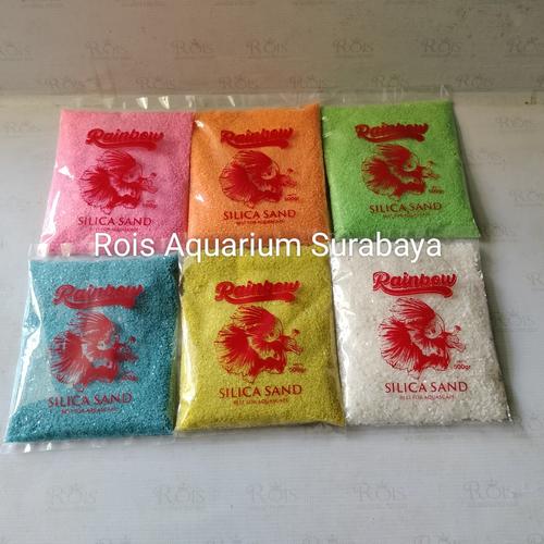 Jual Pasir Warna/ Pasir Aquarium/ Pasir Silika - pink stabilo, 500gr ...