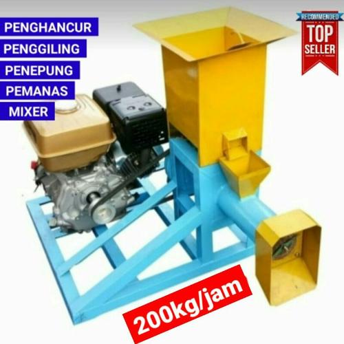 Jual Mesin Cetak Pelet Ikan Apung Bulat langsung Kering RYT200 Lele ...