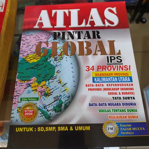 Jual Buku Atlas Lengkap Indonesia Dan Dunia 34 Provinsi Di Indonesia ...