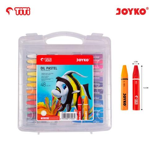Jual CRAYON TITI 48 WARNA/OIL PASTEL TITI 48 COLORS - JOYKO - Kab ...
