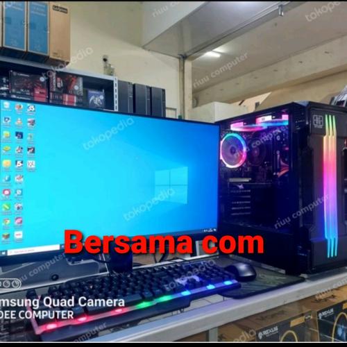 Jual Ful set Pc gaming core i7 Ram 16gb vga 4gb ssd 120 gb Monitor 27 ...