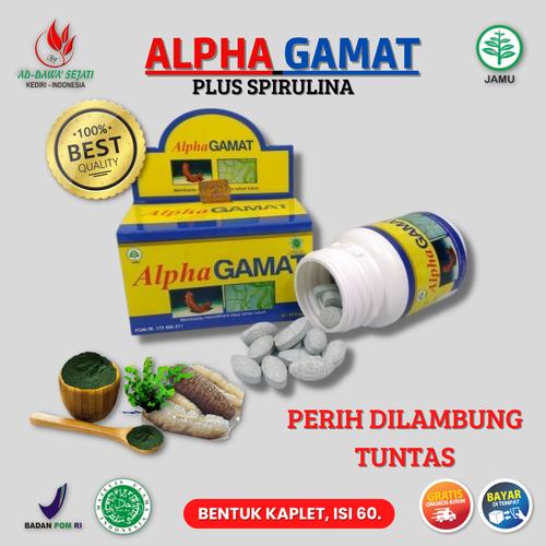 Jual Alpha Gamat Plus Spirulina I Obat Daya Tahan Tubuh I Obat Nyeri ...