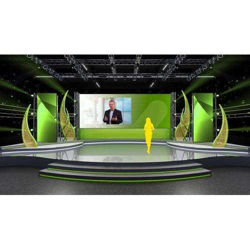 Jual vMix virtual studio set preset 48 green - preset - Kota Tangerang ...