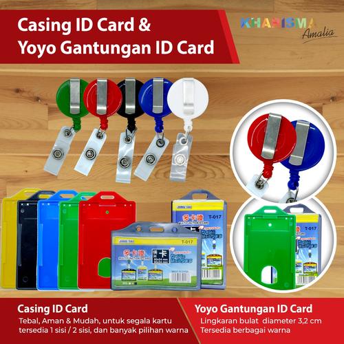 Jual CASING ID CARD HOLDER / YOYO ID CARD - CASING WARNA - Kab. Bekasi ...