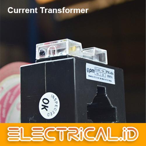 Jual Current Transformer 300 5A Class 0,5 s Brand PM Electric 40s ...