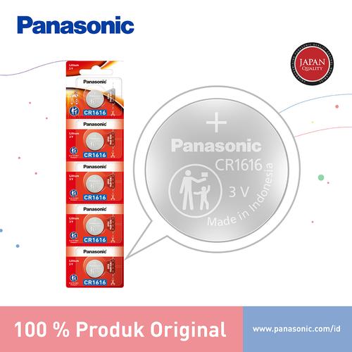Promo Panasonic Baterai Lithium Koin CR1616 5pc Battery Lithium Coin ...
