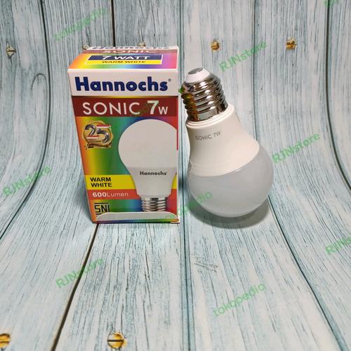 Jual lampu LED HANNOCKS SONIC 7 watt cahaya kuning/warm white - Jakarta ...