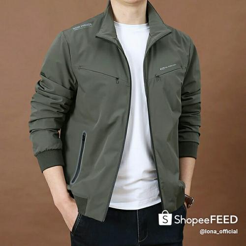 Jual jaket keren pria - navy, S - Kab. Garut - bumi jaket store | Tokopedia