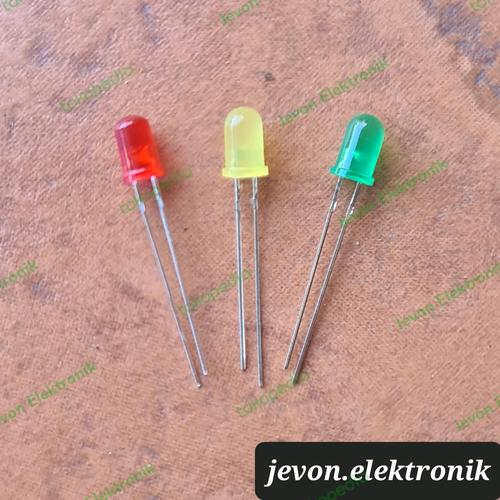 Jual Lampu LED 5 mm Merah Kuning Hijau - Merah - Kota Surabaya - Jevon ...
