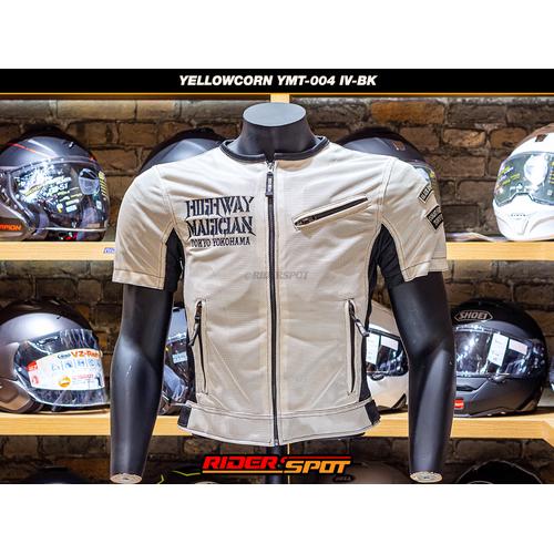 Jual Jaket Motor Yellowcorn YMT-004 Ivory Black New Collection 2022 Riding - Jakarta Timur ...