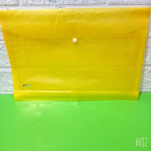 Jual Stop Map Plastik Kancing Folio Polos Berkualitas Kuat - Biru ...