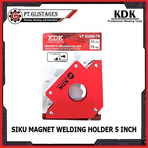 Jual Siku Magnet Las 5" inch 75 Lbs Magnetic Welding Holder Arrow 75LBS ...