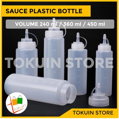 Jual Botol Saos Saus Mayonaise Kecap Sambal Cuka Minyak Sauce Takar ...