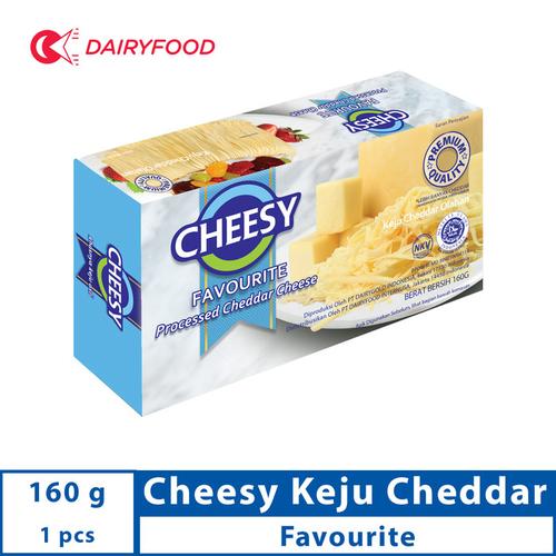 Jual CHEESY FAVOURITE KEJU CHEDDAR OLAHAN 160 GR - Jakarta Timur ...