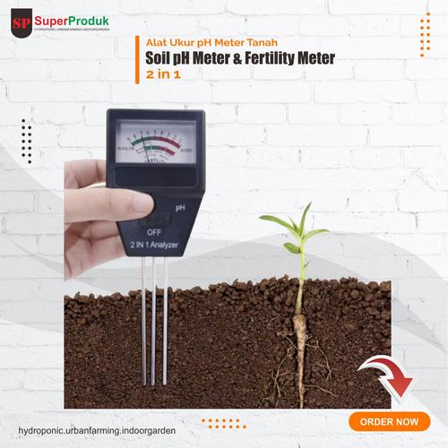 Jual Soil Ph meter 2in1 & Soil Fertility Meter soil tester - Kota Bogor ...