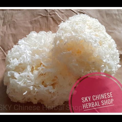Jual (50 GRAM) Yin Er Jamur Putih Kering / Bai Mu Er / White Fungus ...