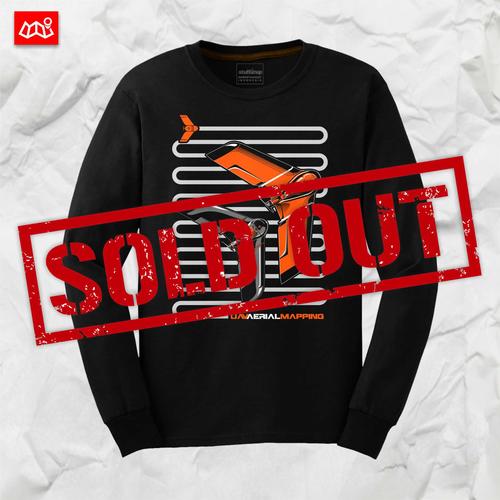 Jual KAOS DRONE TSHIRT DRONE "UAV AERIAL MAPPING" - LENGAN PANJANG - S ...