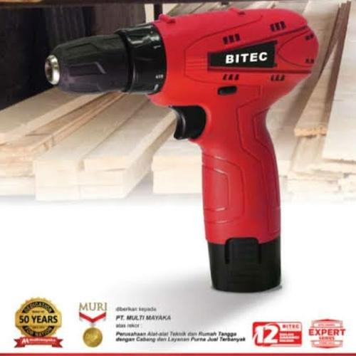 Jual Mesin bor baterai cas 12V cordless drill BITEC BD R1012/2Li-NC - Jakarta Pusat - Cresdior ...