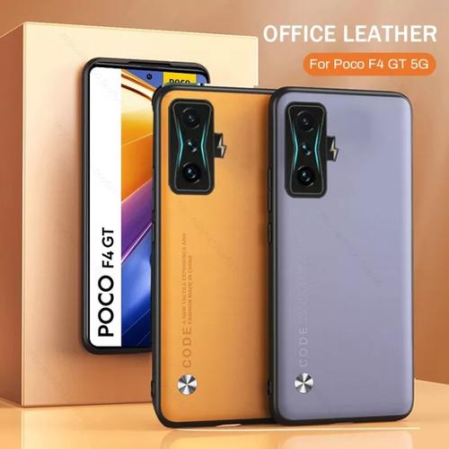 Jual Skin Plain Leather Case Poco F4 GT Poco F4 GT Case Cover - Hitam ...