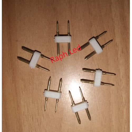 Jual Pin Jarum Soket Lampu Led Neon Flex 220 V / Led Strip Selang 5050 ...