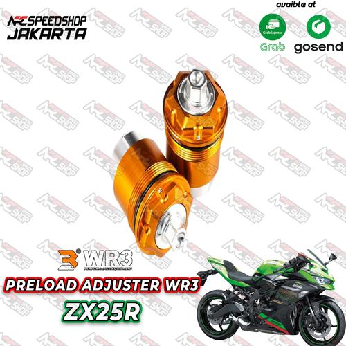 Jual Preload Adjuster WR3 Setelan Shock WR3 Kawasaki ZX25R ZX 25R ZX 25 ...