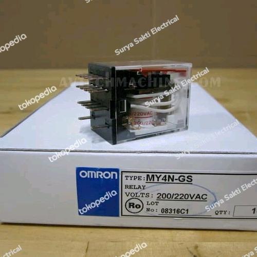 Jual Relay omron my4n + socket 220v 100% original omron - Jakarta Pusat - Surya Sakti Electrical ...
