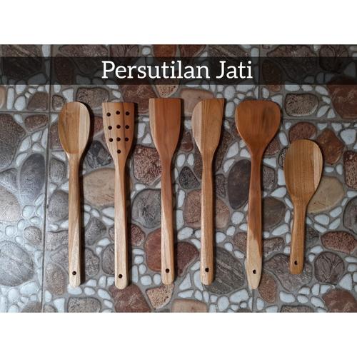 Jual Sutil Kayu Jati/ Eros Jati/Solet Jati/Centong Jati/Sutil Kuda Jati ...