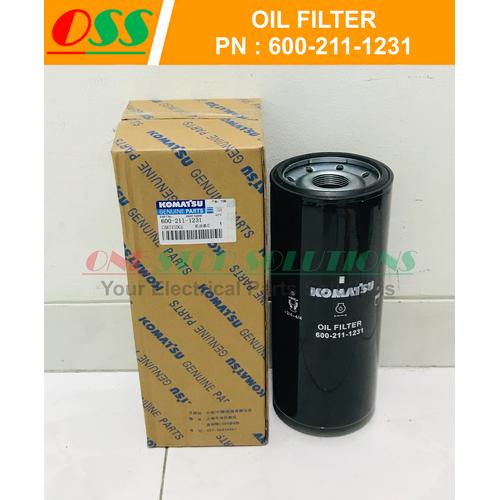 Jual FILTER OLI / OIL FILTER KOMATSU PN 600-211-1231 / 600-211-1230 ...