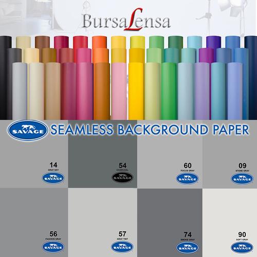 Jual Seamless - Savage Background Paper 2.72m x 11m Made in USA - Storm ...