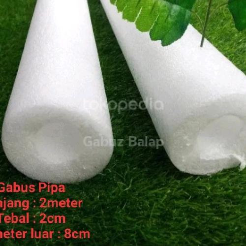 Jual Gabus Pipa 2 meter (tebal:2cm DL:8cm) Oasis Floral Foam Busa ...