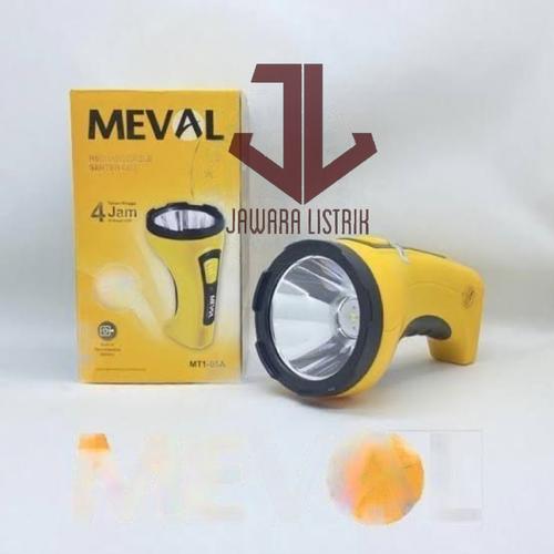 Jual MEVAL SENTER CAS LED 3 WATT MT1-03A RECHARGEABLE SUPER TERANG ...