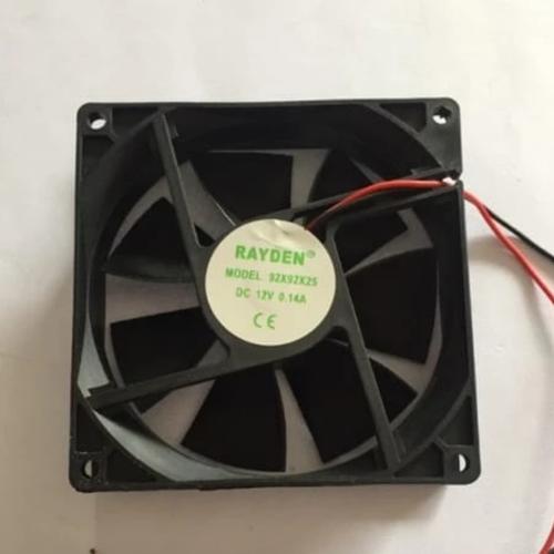 Jual Kipas Cooling Fan DC 12V Rayden 92 x 92 x 25 mm Blower DC 12V 9CM - Kota Depok - Toko Faiz ...