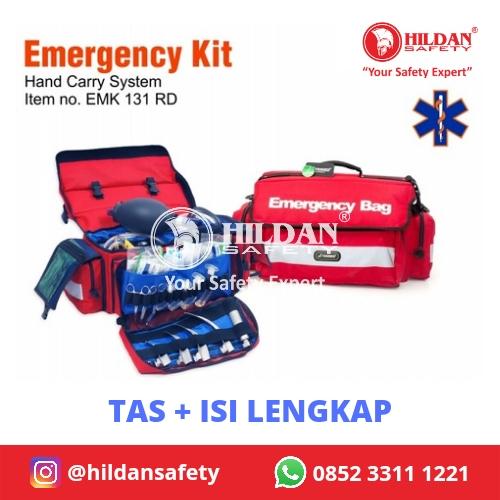 Jual TAS EMERGENCY BAG LENGKAP + ISI Jinjing Sesuai Standar Rumah Sakit ...