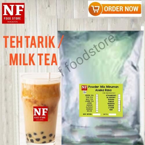 Jual TEH TARIK ATAU MILK TEA BUBUK MINUMAN POWDER MIX KEMASAN 1 KG - 1 ...