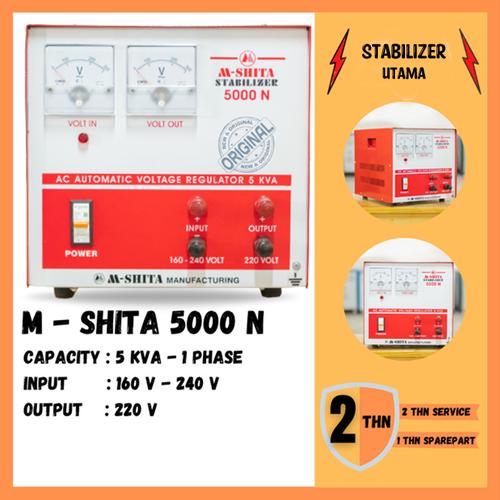 Jual Stabilizer Listrik Stavolt Matsushita / M-SHITA 5000 VA 1 PHASE ...