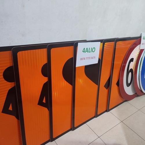 Jual rambu lalu lintas 90cm custom stiker HIP - Kab. Bogor - 4alio ...