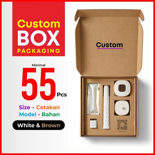 Jual Box Kardus Kotak Custom Cetak Design Print Custom Ukuran dan Model ...