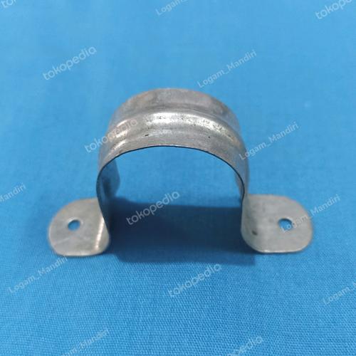 Jual Klem Bahan Seng Untuk Pipa Pralon Berbagai Ukuran - 1/2" - Kab ...