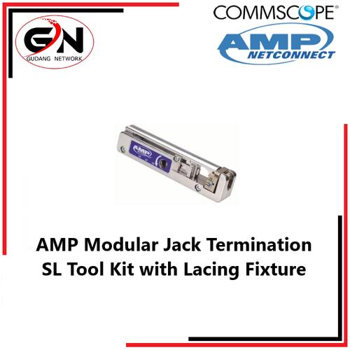 Jual AMP Modular Jack Termination SL Tool Kit with Lacing Fixture ...