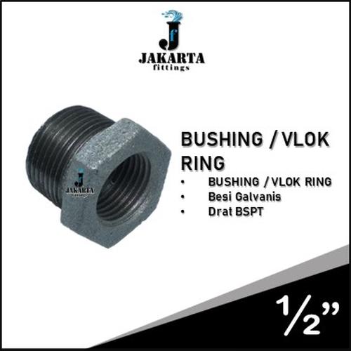 Jual BUSHING/VLOK RING PIPE PIPA BESI GALV DRAT BESI BSPT 1/2"3/4"1"1-1 ...