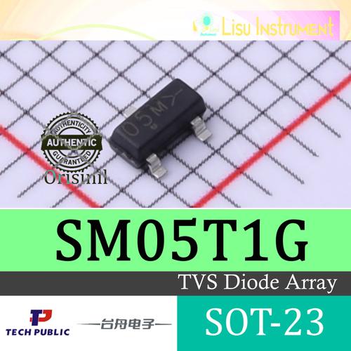 Jual SM05T1G-TP 05M O5M ESD Protection Diode Array SOT-23 TECH PUBLIC ...