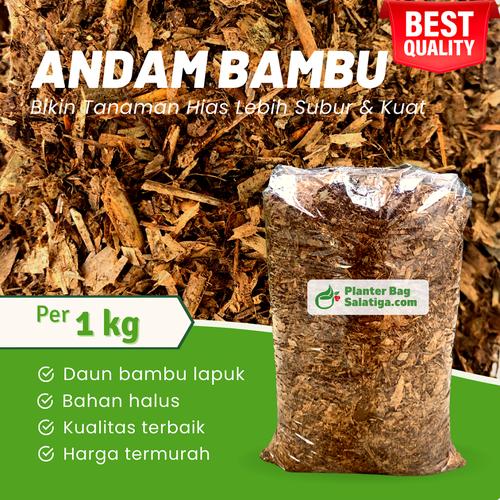 Jual Humus Daun Bambu 1Kg Andam Halus Media Tanam Metan Tanaman Hias ...