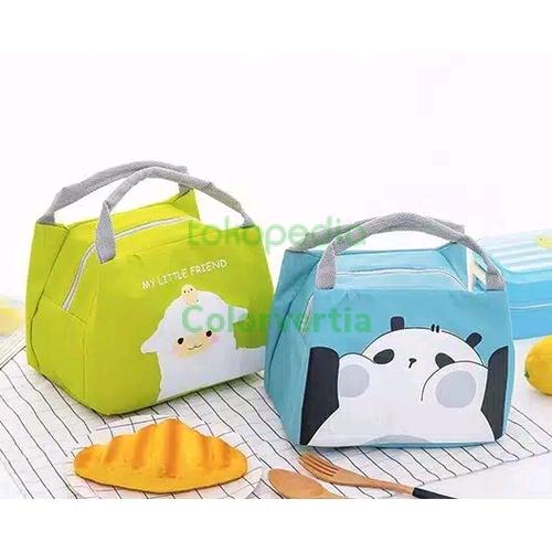Jual Tas Bekal Lunch Cooler Aluminium Bag Box Kotak Makan Anak Karakter ...