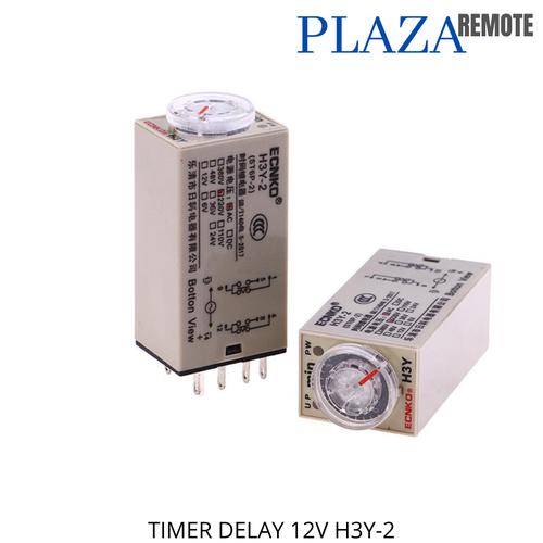 Jual TIMER DELAY RELAY H3Y-2 12V 1 DETIK - 60 MENIT NON SOCKET - 1 ...