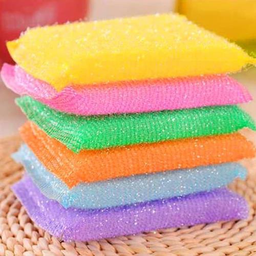 Jual SPON SPONS CUCI PIRING GELAS SENDOK PANCI OVEN COLORFUL SERBAGUNA ...
