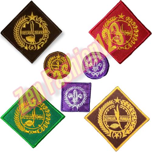 Jual BED/BET/BADGE/EMBLEM BORDIR KITRI GERAKAN PRAMUKA TANDA PANDU ...